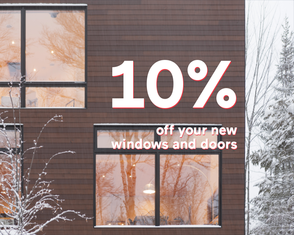 Save money on your next purchase of Windows and Doors with our promos ...